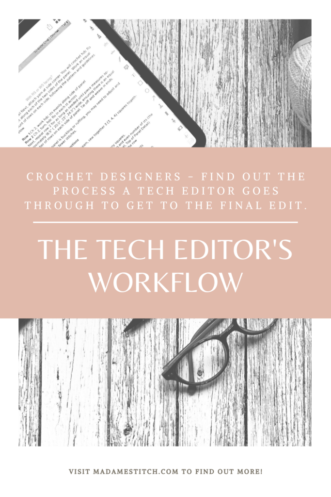 The 411 of the basic tech editor workflow | MadameStitch