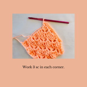 How to crochet the perfect C2C crochet border | MadameStitch