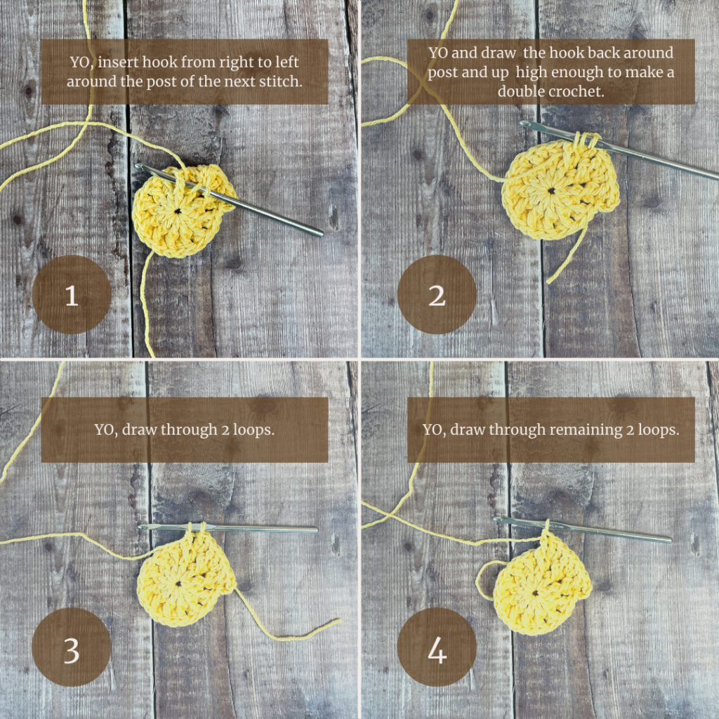 The Double Spoke face scrubbie *Free Pattern* | MadameStitch