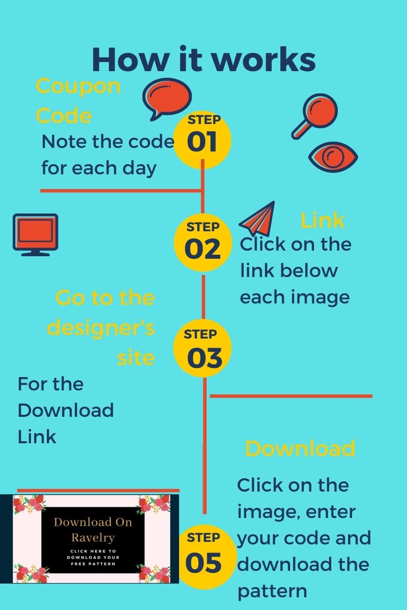 The Crossroads Ear Warmer crochet pattern | MadameStitch