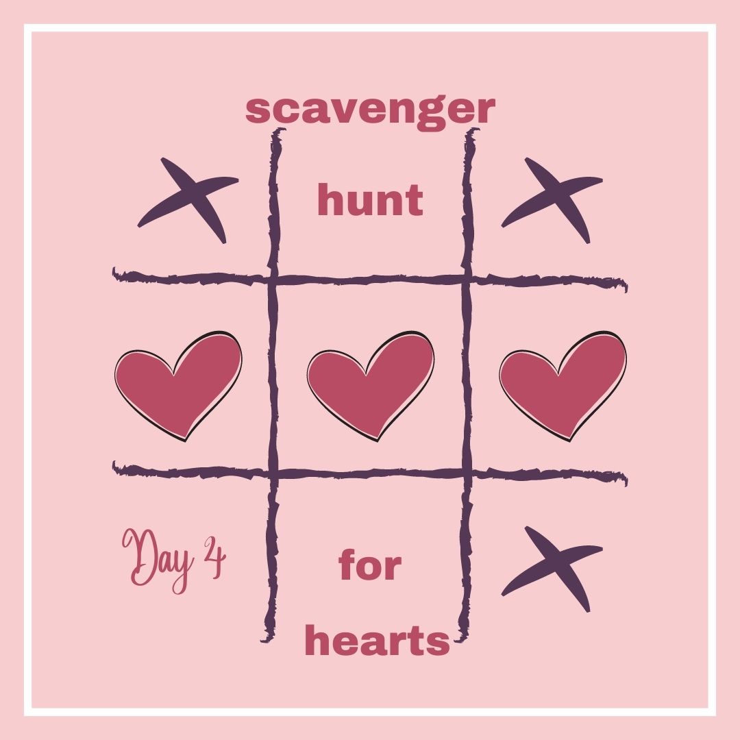Scavenger Hunt for Hearts - 7 Days of Fun! | MadameStitch