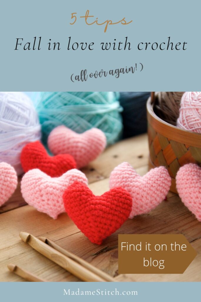 Fall in love with crochet (again) with these 5 tips | MadameStitch
