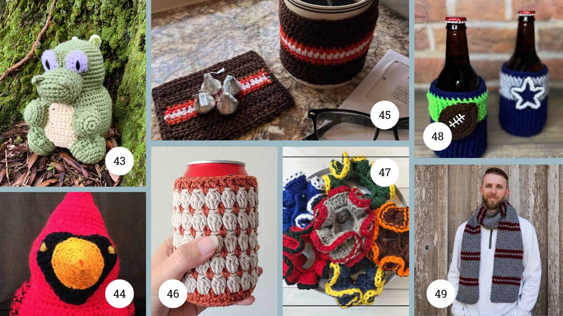 67 College Crochet Ideas for Your Student's Dorm | MadameStitch