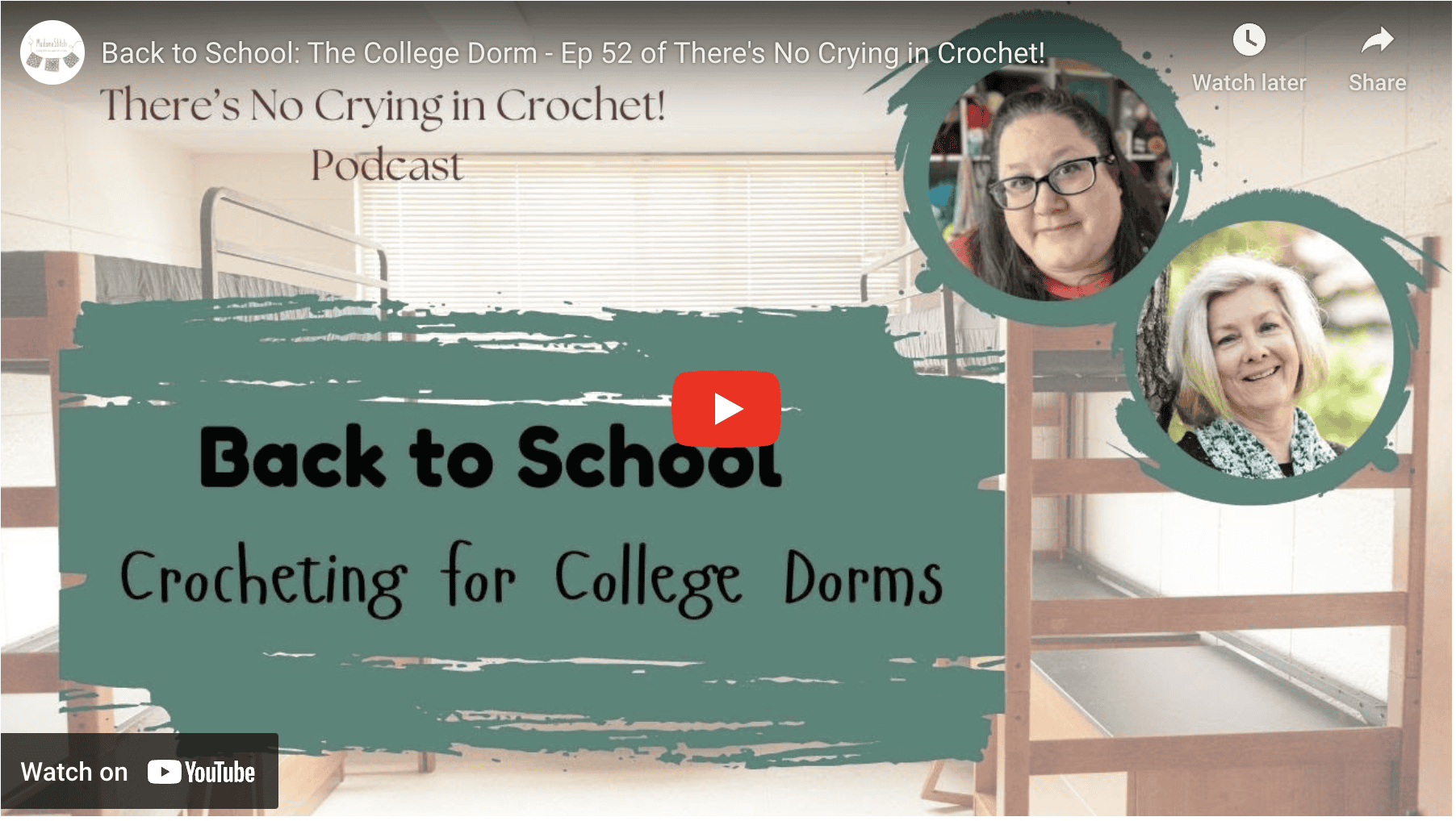 67 College Crochet Ideas for Your Student's Dorm | MadameStitch