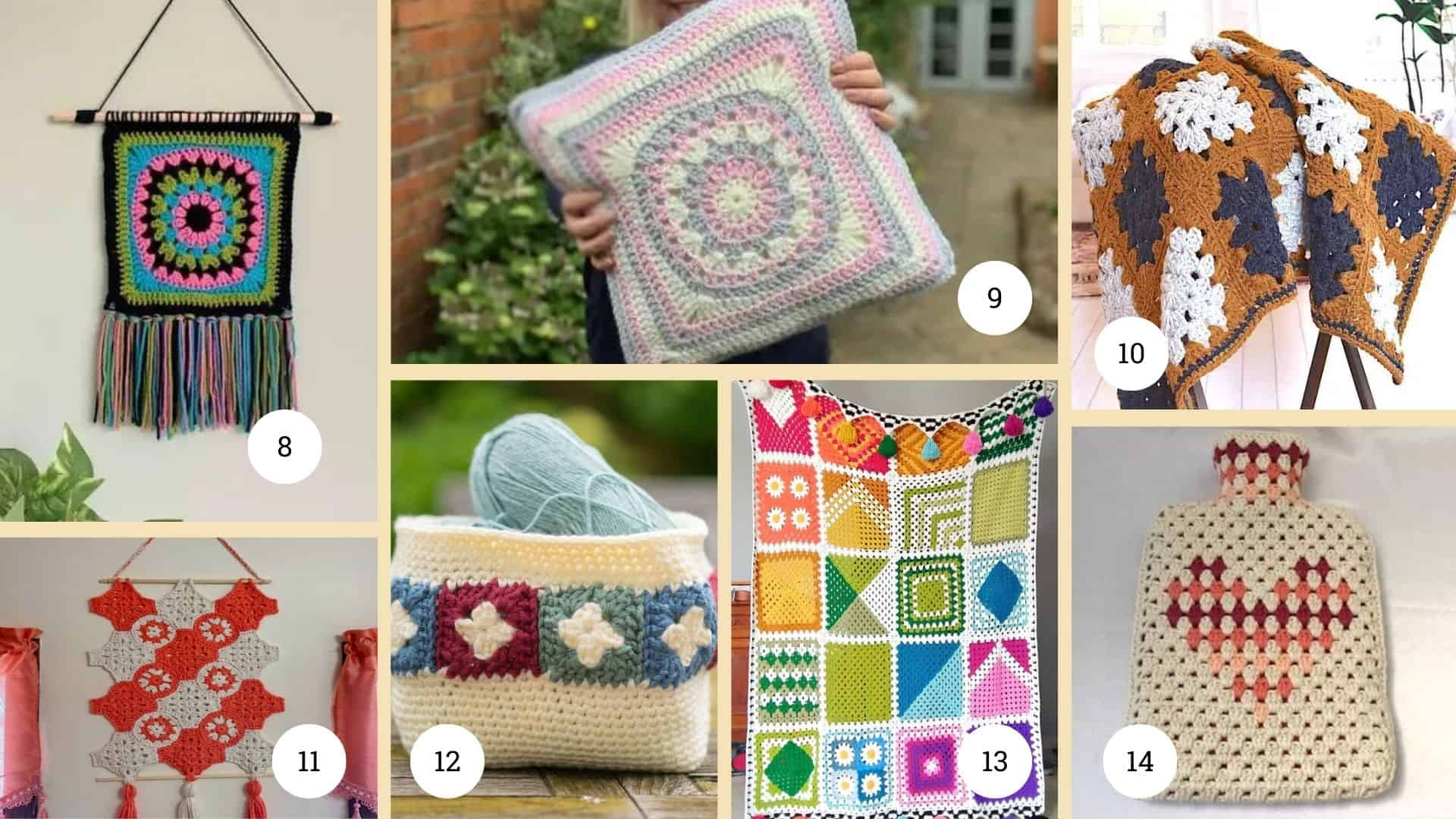 24 Granny Square Home Decor Ideas for a Warm & Welcoming Home ...