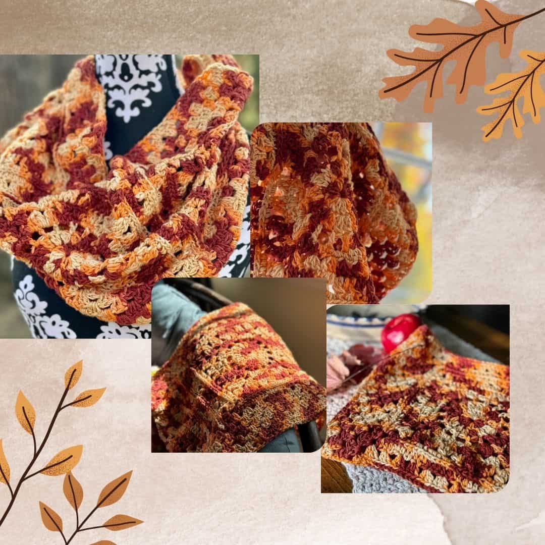 Cozy up for fall adventures: The charming granny square cowl you'll ...