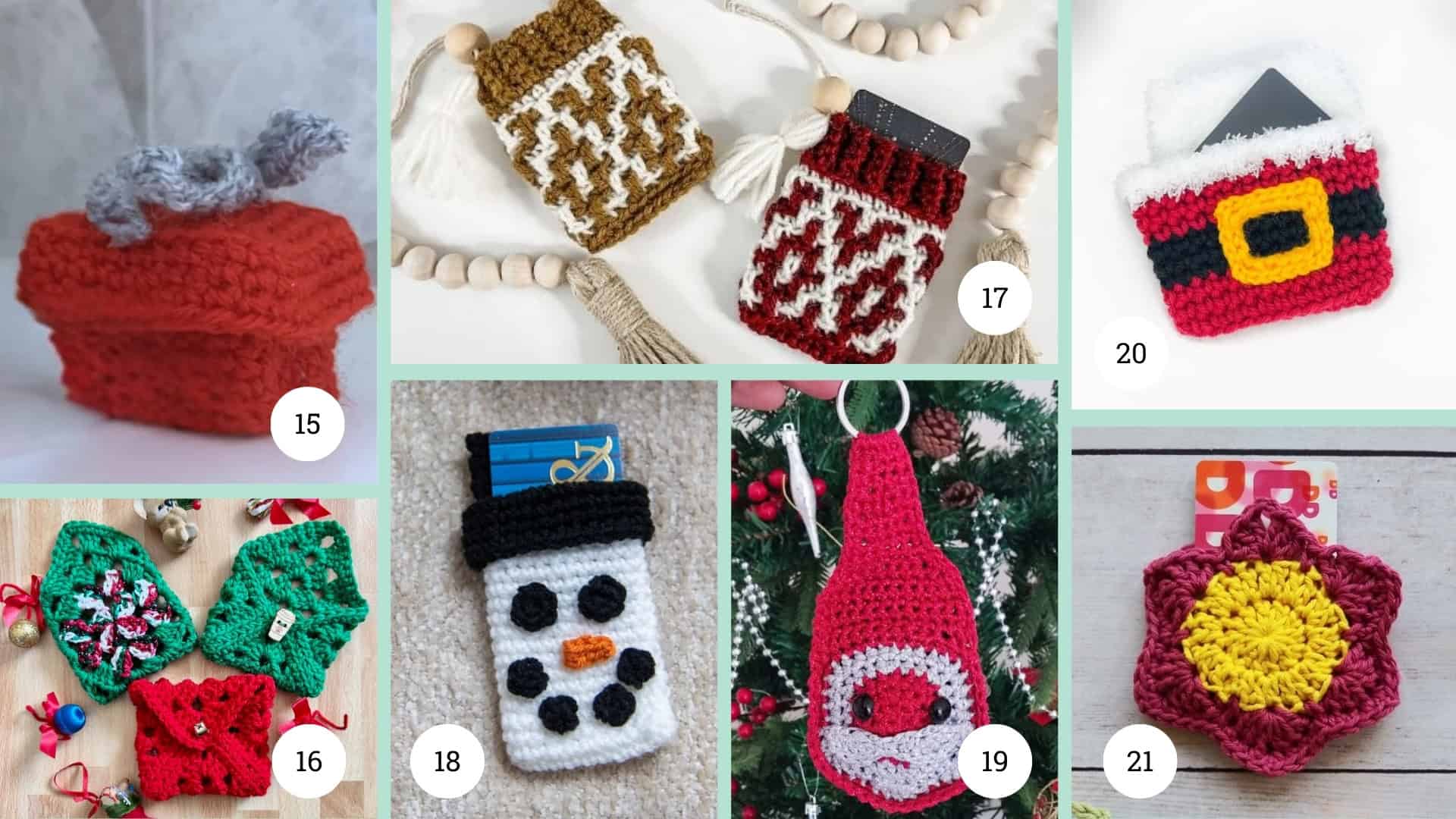 35 Crochet Gift Bags, Boxes, and Embellishments for a Quick Heartfelt ...
