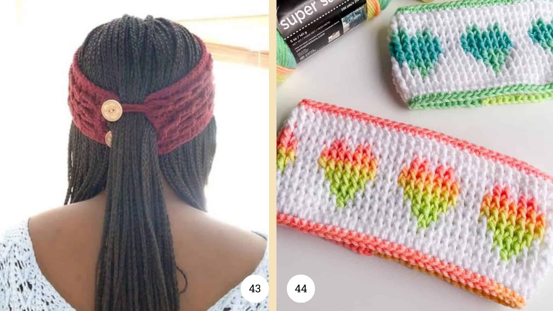 44 Easy Crochet Headband, Hat, and Ear Warmer Patterns for Effortless ...