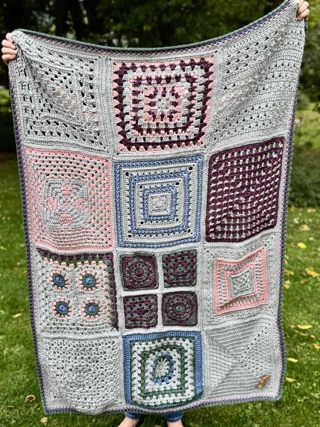 The Ultimate Granny Stitch Sampler Blanket for Snuggling This Coming Season | MadameStitch