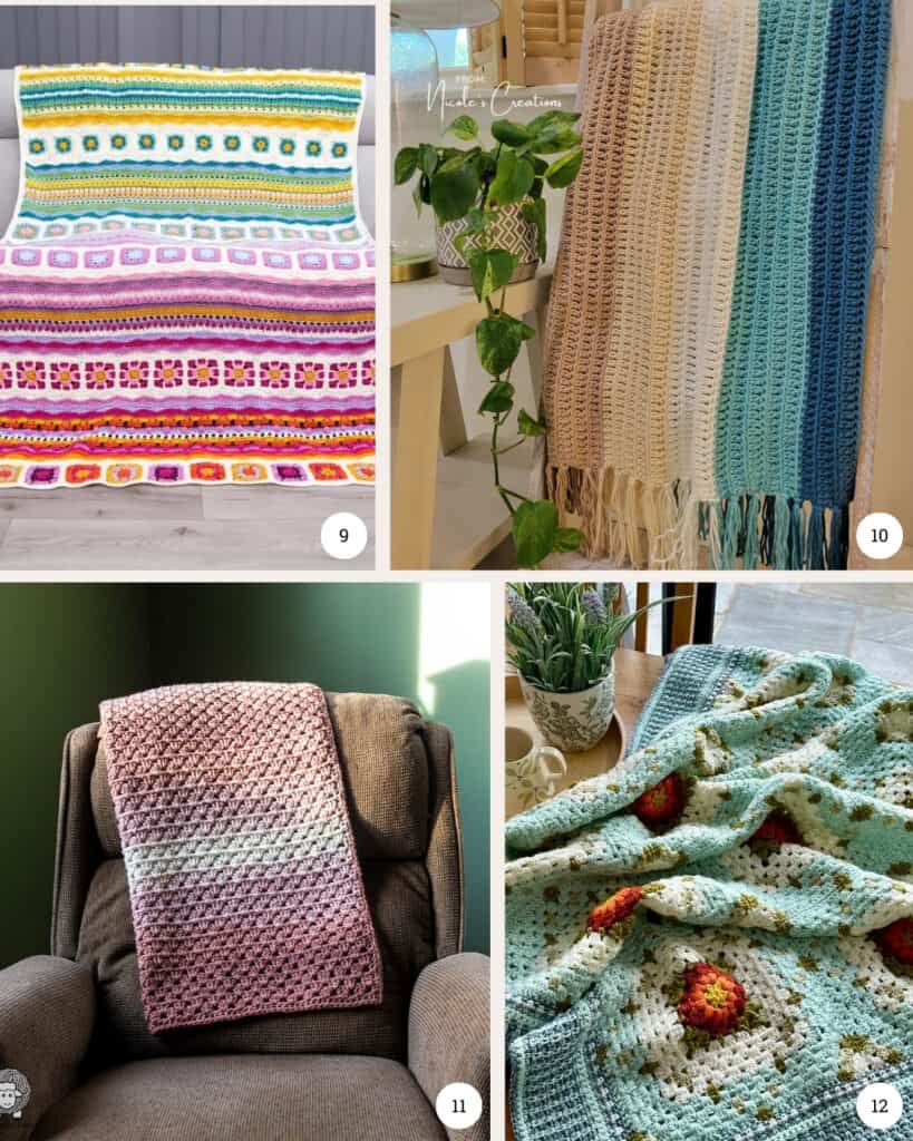 27 Mindful Crochet Blanket Patterns: Easy Patterns to Soothe Your Soul ...